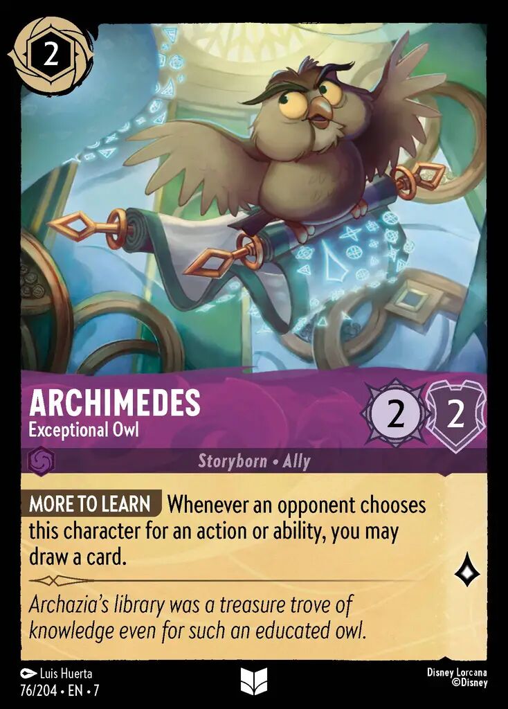 Archimedes - Exceptional Owl (76) FOIL - ARC | Decked Out Gaming
