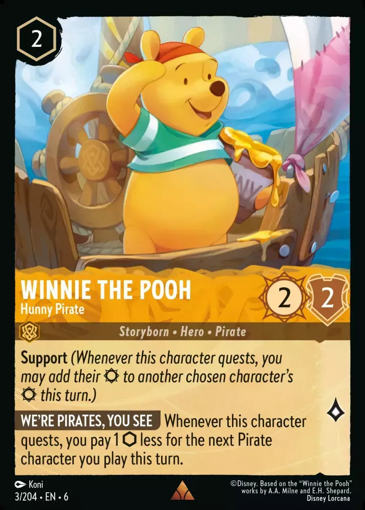 Winnie the Pooh - Hunny Pirate (3) - AZU | Decked Out Gaming