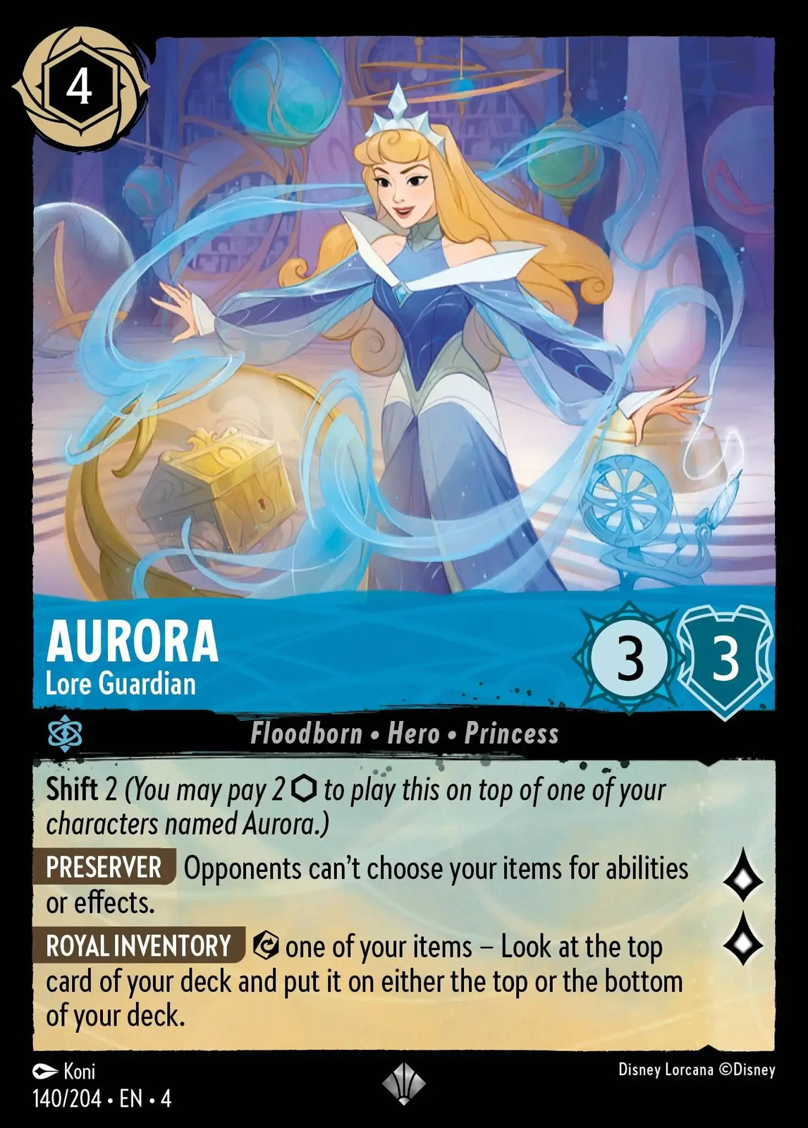 Aurora - Lore Guardian (140) - URR | Decked Out Gaming