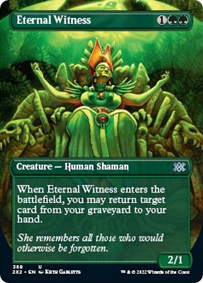 Eternal Witness (Borderless) - 2X2 | Decked Out Gaming