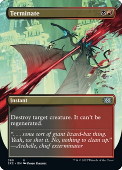 Terminate (Borderless) - 2X2 | Decked Out Gaming