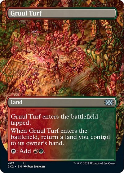 Gruul Turf (Borderless) - 2X2 | Decked Out Gaming