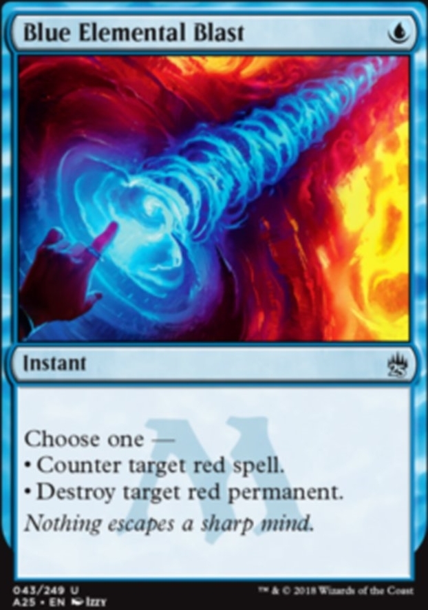 Blue Elemental Blast FOIL - A25 | Decked Out Gaming