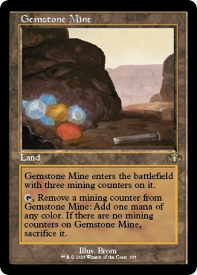 Gemstone Mine (Retro Frame) - DMR | Decked Out Gaming