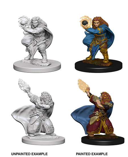 D&D Nolzurs Marvelous Unpainted Miniatures - Dwarf Female Wizard ...