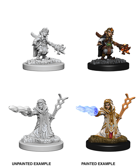 D&D Nolzurs Marvelous Unpainted Miniatures - Gnome Female Wizard ...