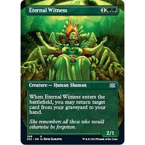 Eternal Witness (Borderless) - 2X2 | Decked Out Gaming