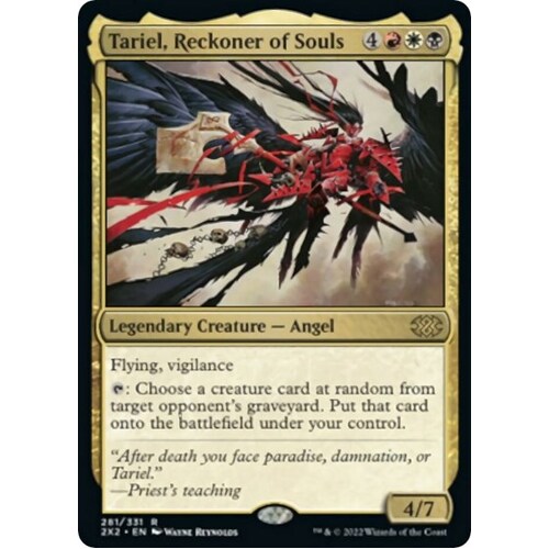 Tariel, Reckoner of Souls FOIL - 2X2 | Decked Out Gaming