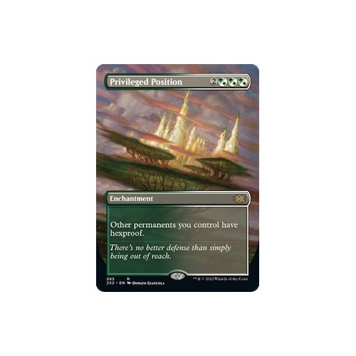 Privileged Position (Borderless) FOIL - 2X2 | Decked Out Gaming