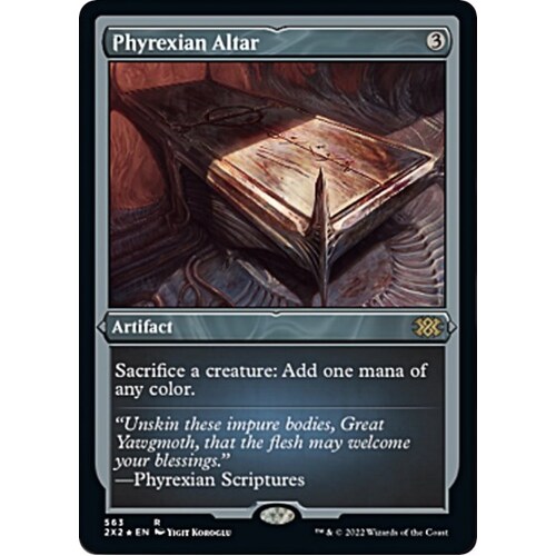 Phyrexian Altar (Foil Etched) - 2X2 | Decked Out Gaming