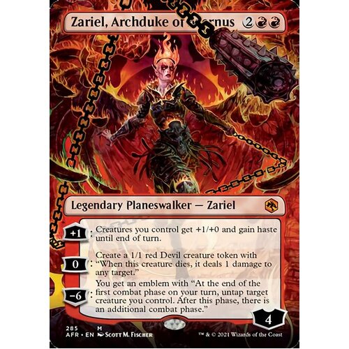 Zariel, Archduke Of Avernus (Borderless) - AFR | Decked Out Gaming
