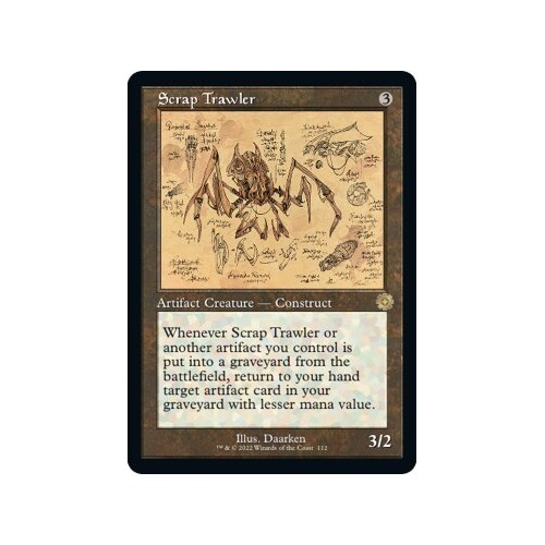 Scrap Trawler (Schematic) FOIL - BRR | Decked Out Gaming