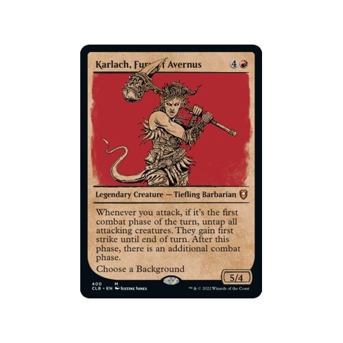 Karlach, Fury of Avernus (Showcase) FOIL | Decked Out Gaming