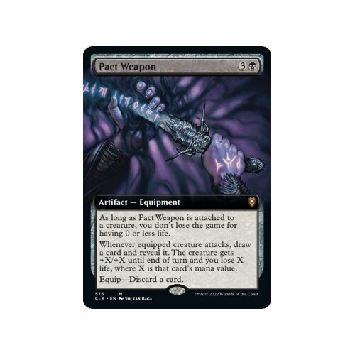 Pact Weapon (Extended Art) FOIL | Decked Out Gaming