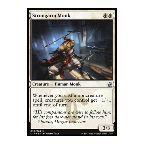 MTG Singles Strongarm Monk | Decked Out Gaming