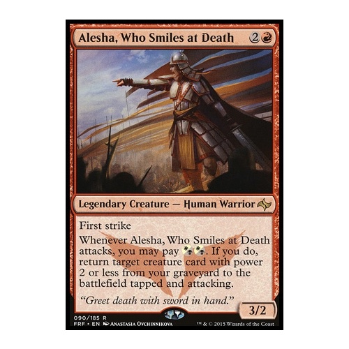 MTG Singles Alesha, Who Smiles at Death FOIL | Decked Out Gaming