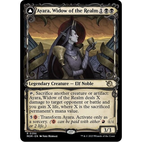 Ayara, Widow of the Realm (Showcase) - MOM | Decked Out Gaming