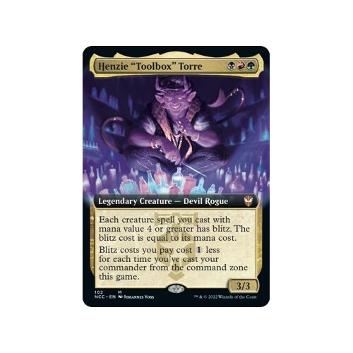 Henzie "Toolbox" Torre (Extended Art) FOIL - NCC | Decked Out Gaming