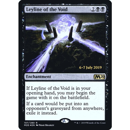 Leyline of the Void (Prerelease) FOIL - M20 | Decked Out Gaming Leyline of the Void (Prerelease) FOIL - M20 | Decked Out Gaming