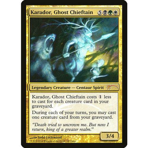 Karador, Ghost Chieftain Judge Promo FOIL | Decked Out Gaming