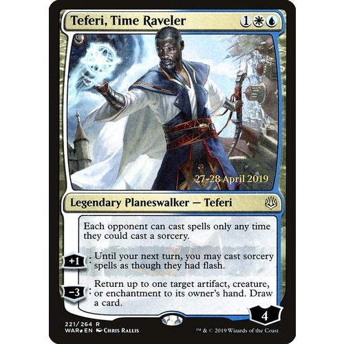 Teferi, Time Raveler Pre-Release FOIL - WAR | Decked Out Gaming