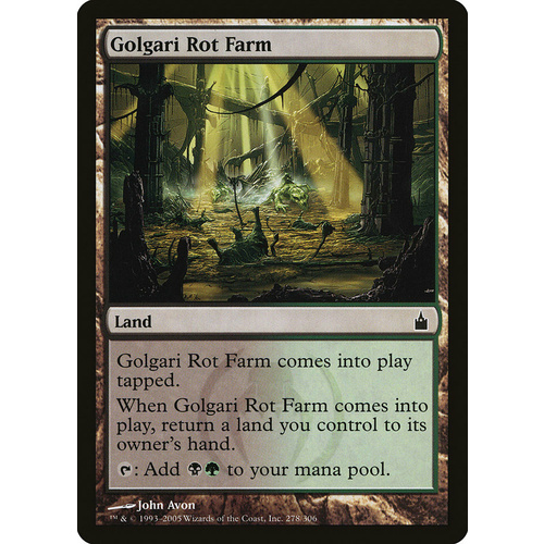 Golgari Rot Farm - RAV | Decked Out Gaming