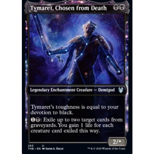 Tymaret, Chosen from Death (Showcase) FOIL - THB | Decked Out Gaming