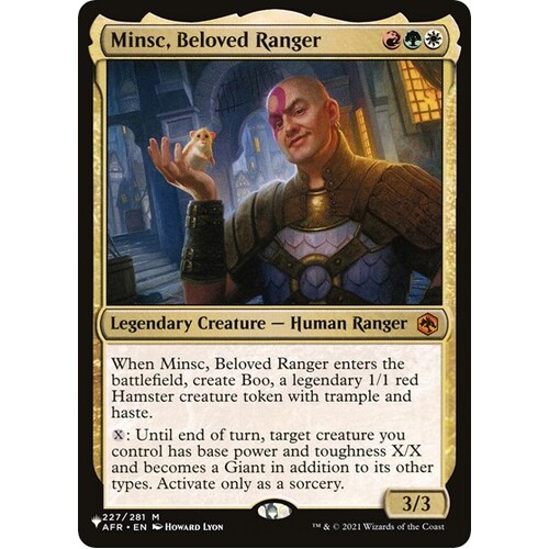 Minsc, Beloved Ranger - TLP | Decked Out Gaming