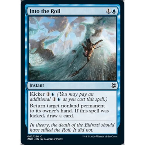 Into the Roil FOIL - ZNR | Decked Out Gaming